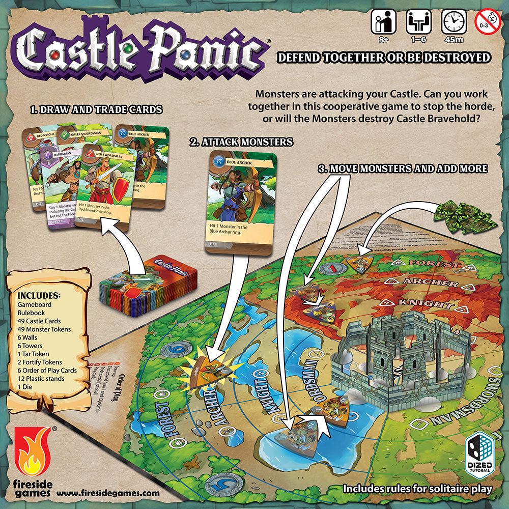 Castle Panic (2nd Edition) - Goldfields Toys & Games