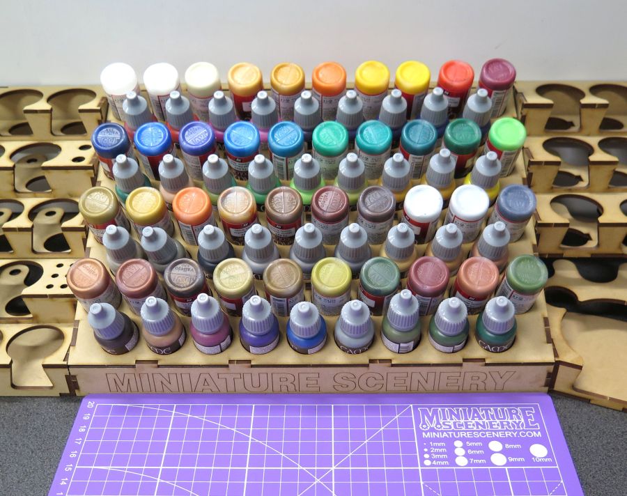 Miniature Scenery - Classic Paint Rack - Goldfields Toys & Games